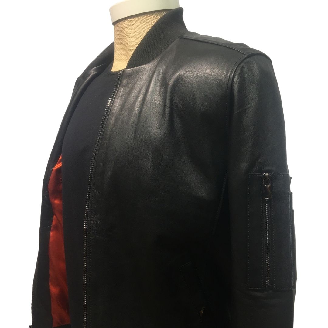 Leather BomberJacket – The Lud